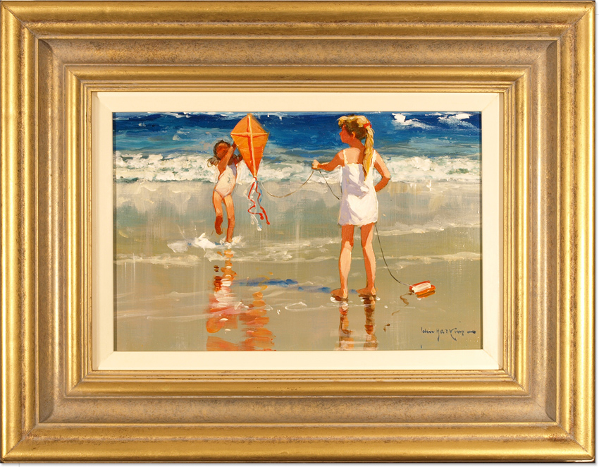 John Haskins | Original oil painting on panel, Untitled, Art to buy ...