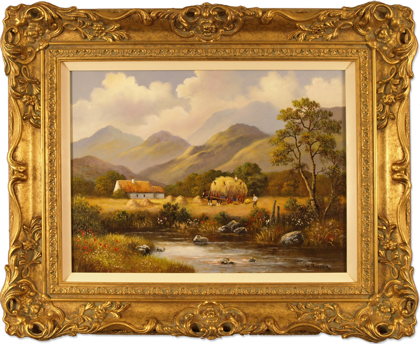 Wendy Reeves | Original oil painting on canvas, Country Scene, Art to ...