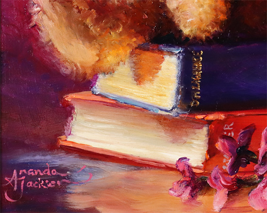 Amanda Jackson | Original oil painting on panel, Wild at Heart, Art to ...