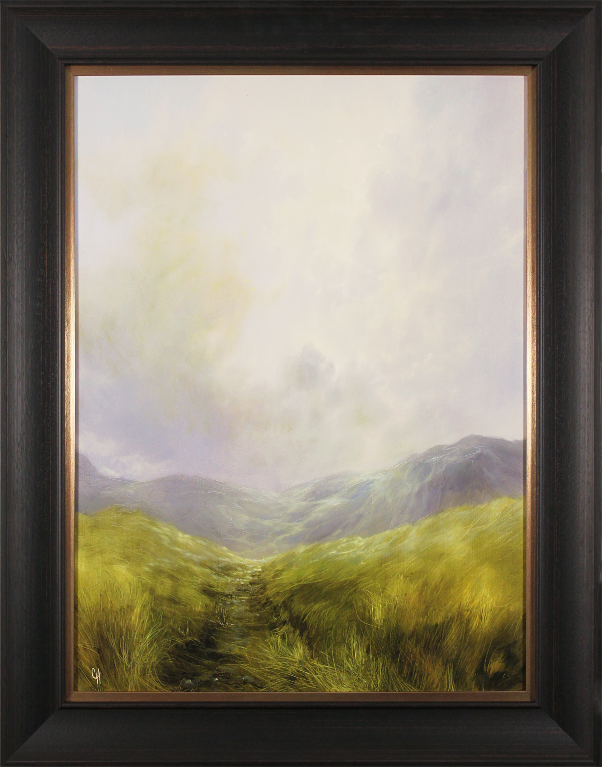 Clare Haley | Original oil painting on panel, Down the Grassy Path, Art ...