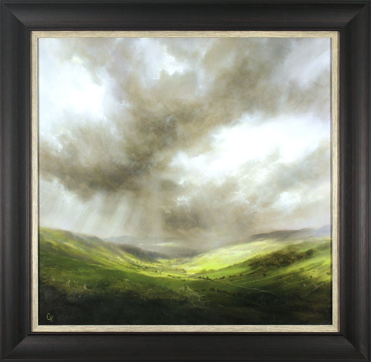 Clare Haley | Original oil painting on panel, Light Show at Wharfedale ...