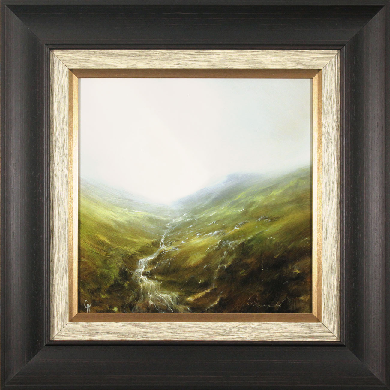 Clare Haley | Original oil painting on panel, Falling Rainwater, Art to ...