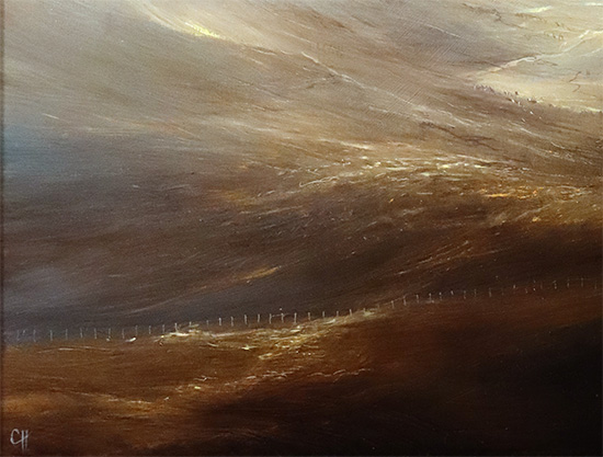 Clare Haley | Original oil painting on panel, Winding Valleys, Art to ...