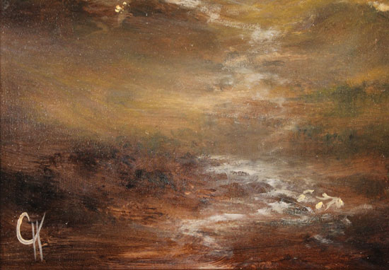 Clare Haley | Original oil painting on panel, The Rains Will Fade, Art ...