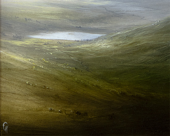 Clare Haley | Original oil painting on panel, Down to the Water, Art to ...