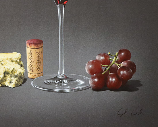 Colin Wilson | Original acrylic painting on board, A Fine Vintage, Art ...