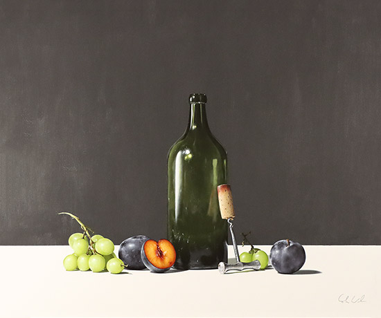 Colin Wilson | Original acrylic painting on board, Lunchtime in ...