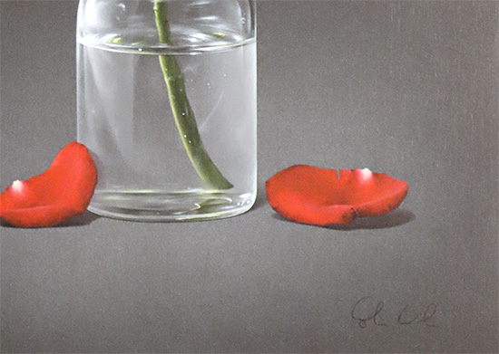 Colin Wilson | Original acrylic painting on board, The Last Bloom, Art ...