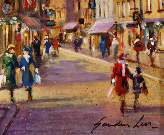 Gordon Lees | Original oil painting on panel, Low Petergate, York, Art ...