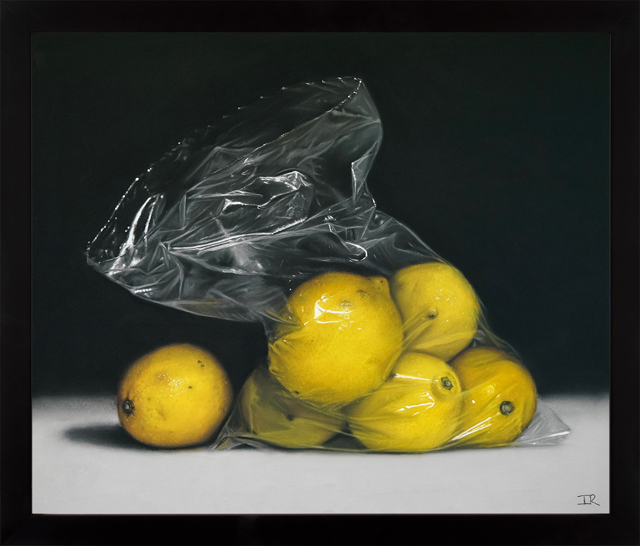Ian Rawling, PS | Pastel, Bag of Lemons II, Art to buy online (Ref ...