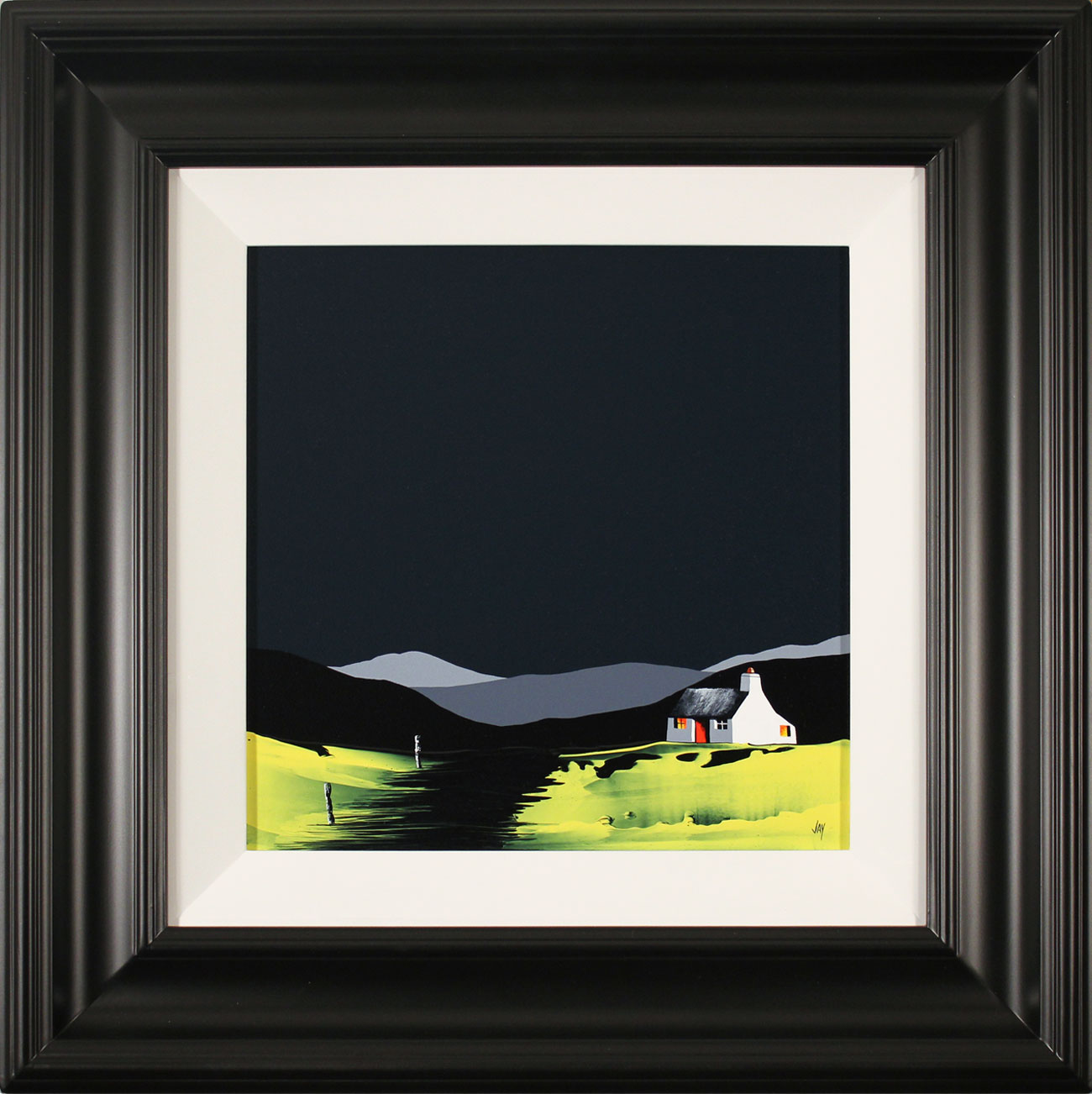 Jay Nottingham | Original oil painting on panel, Harvest Cottage, Art ...