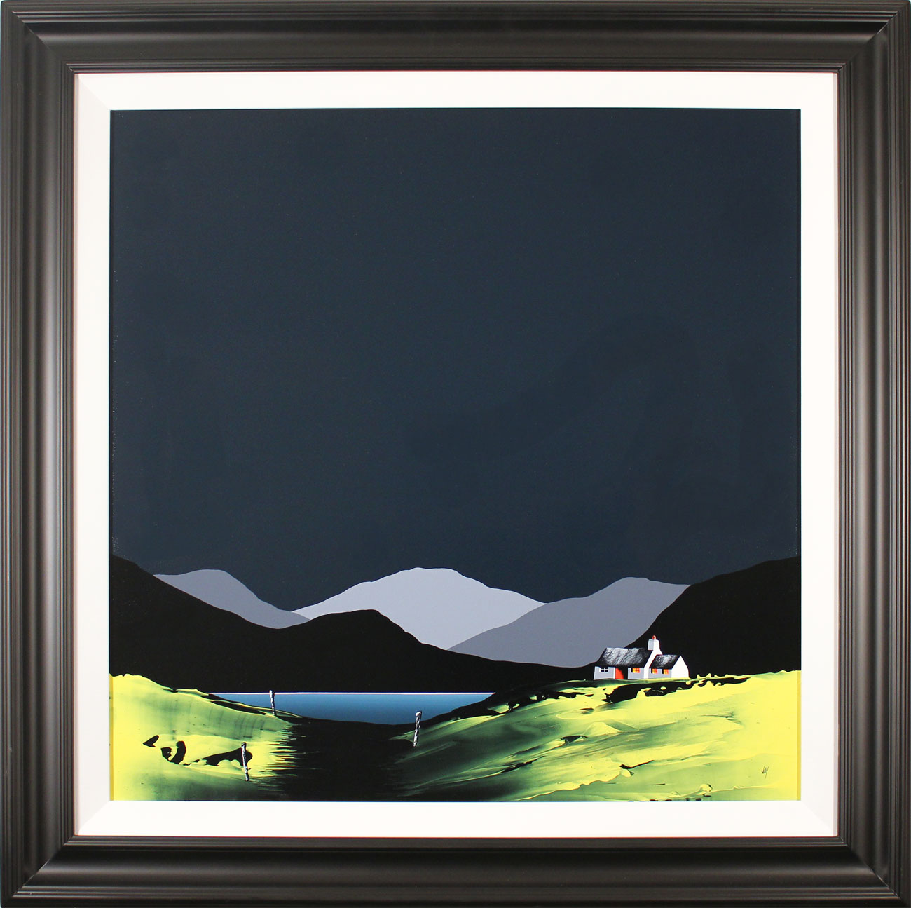 Jay Nottingham | Original oil painting on panel, Path's End Cottage ...