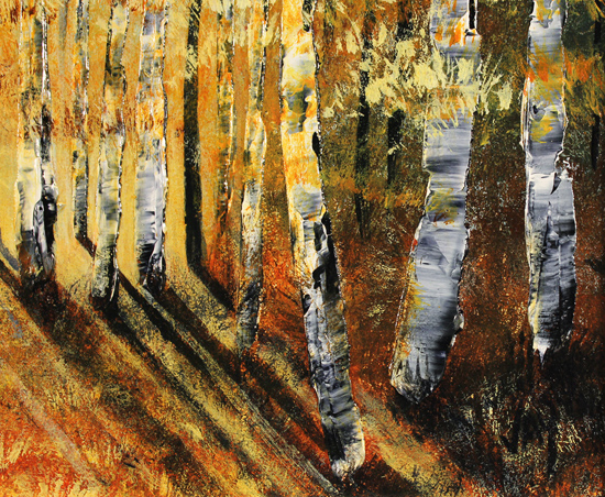 Jay Nottingham | Original oil painting on panel, Autumn Stroll, Art to ...