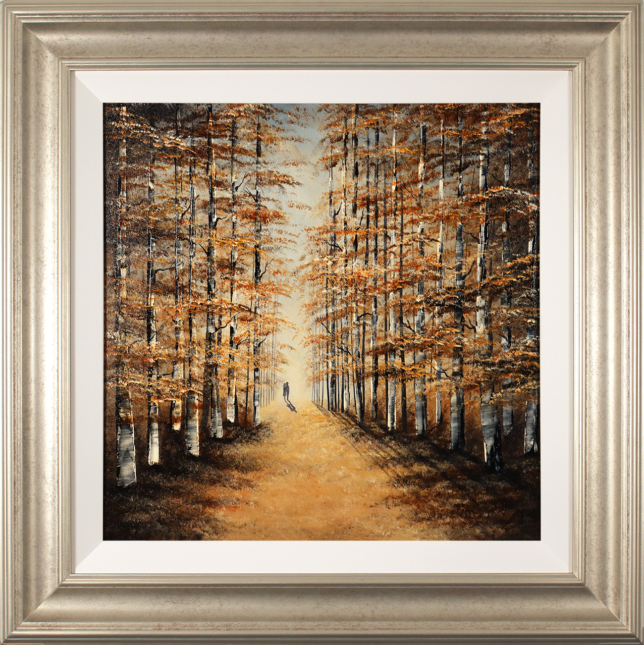 Jay Nottingham | Original oil painting on panel, Autumn Stroll , Art to ...