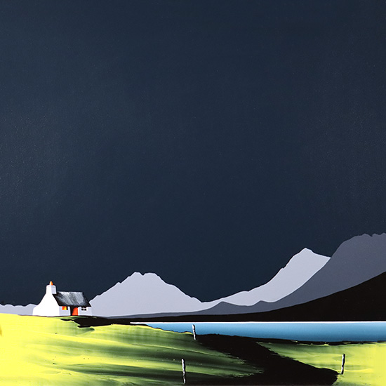 Jay Nottingham | Original oil painting on panel, Snowdon, Art to buy ...