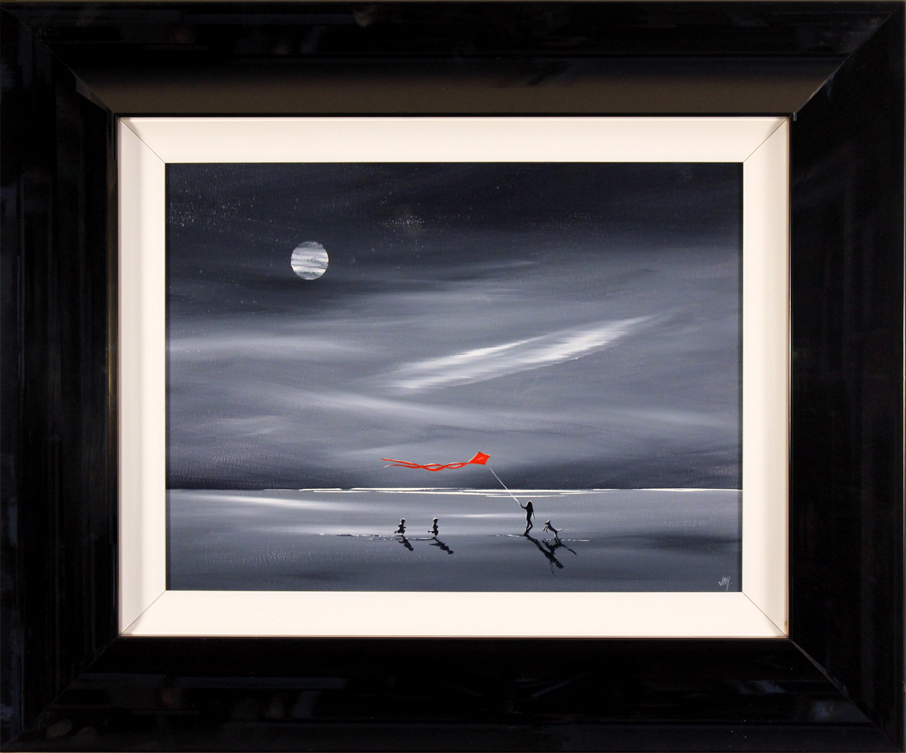 Jay Nottingham | Original oil painting on canvas, Midnight Games, Art ...