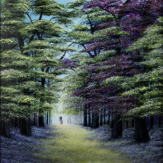 Jay Nottingham | Original oil painting on panel, A Walk Among the ...