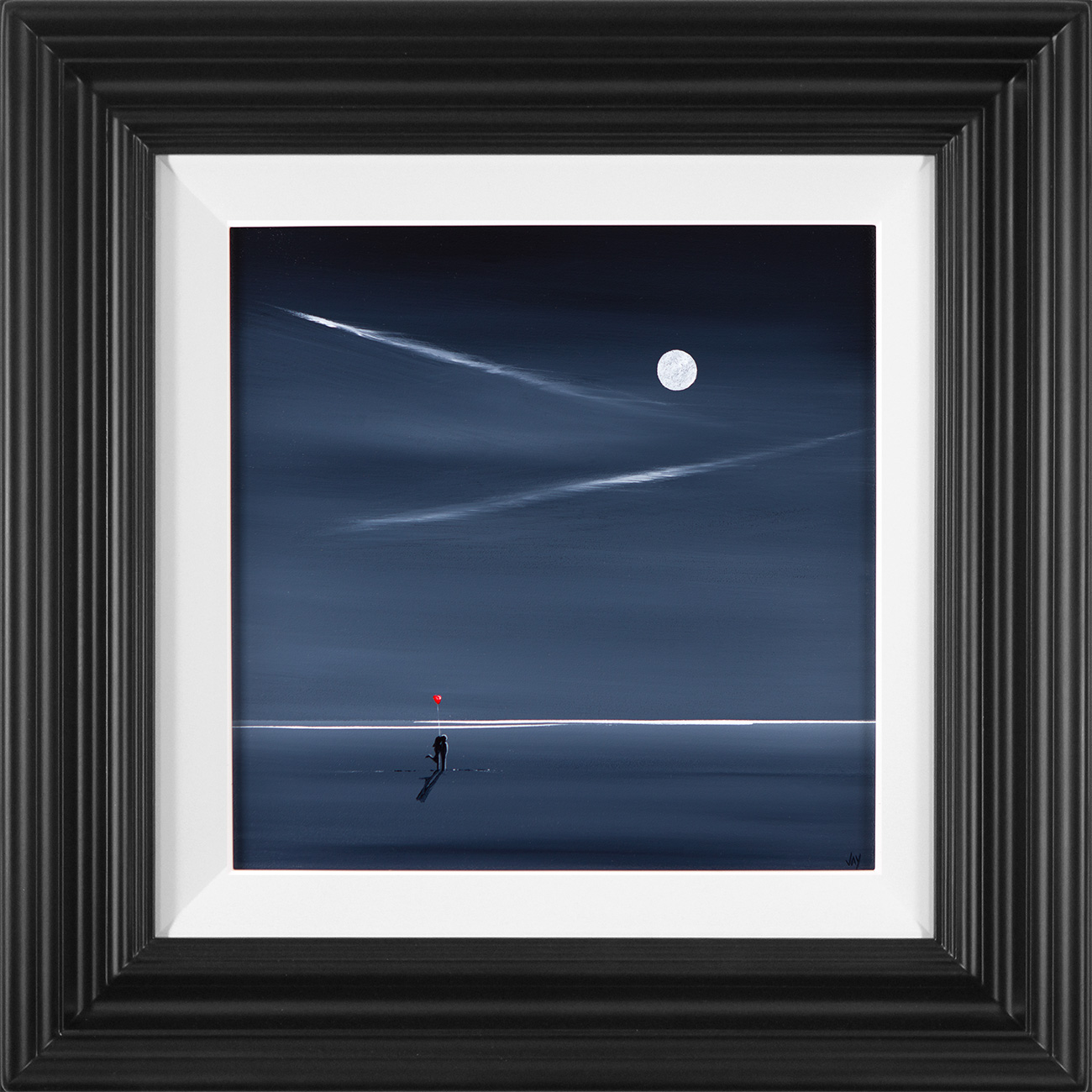 Jay Nottingham | Original oil painting on panel, Moonlight Sweethearts ...
