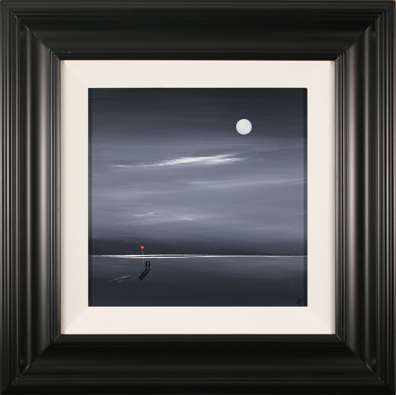 Jay Nottingham | Original oil painting on panel, Moonlight Sweethearts ...