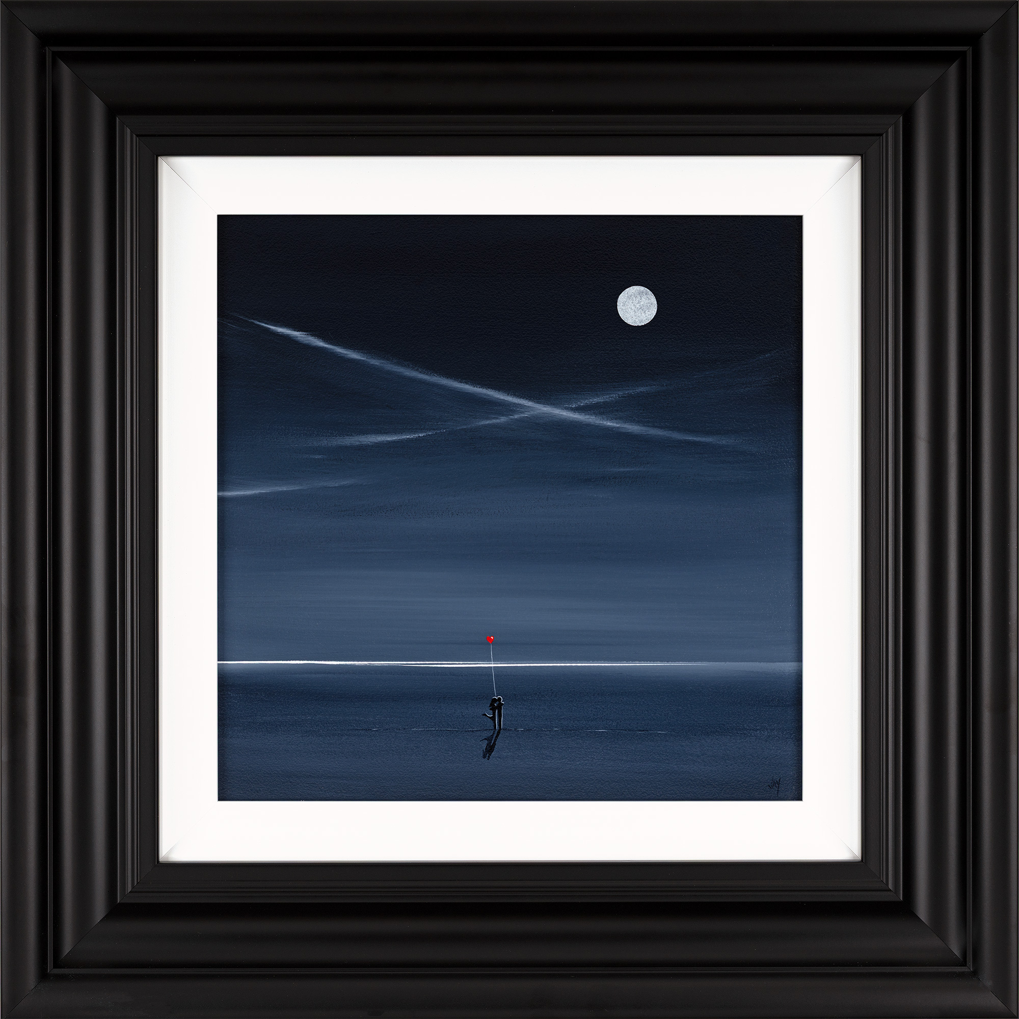 Jay Nottingham | Original oil painting on panel, Midnight Kiss, Art to ...