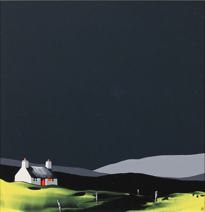 Jay Nottingham | Original oil painting on panel, Lantern Cottage, Art ...