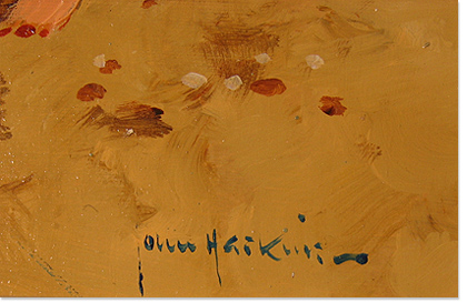 John Haskins | Original oil painting on panel, Beach Scene, Art to buy ...