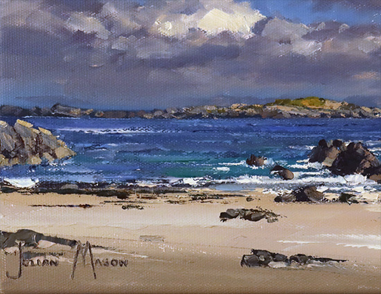 Julian Mason | Original oil painting on canvas, Eilean Annraidh, Iona ...