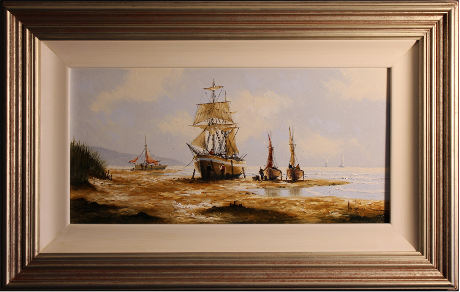 Ken Hammond | Original oil painting on canvas, Marine Scene, Art to buy ...