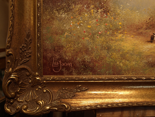 Les Parson | Oil on canvas, Country Scene, Art to buy online (Ref:LP657)