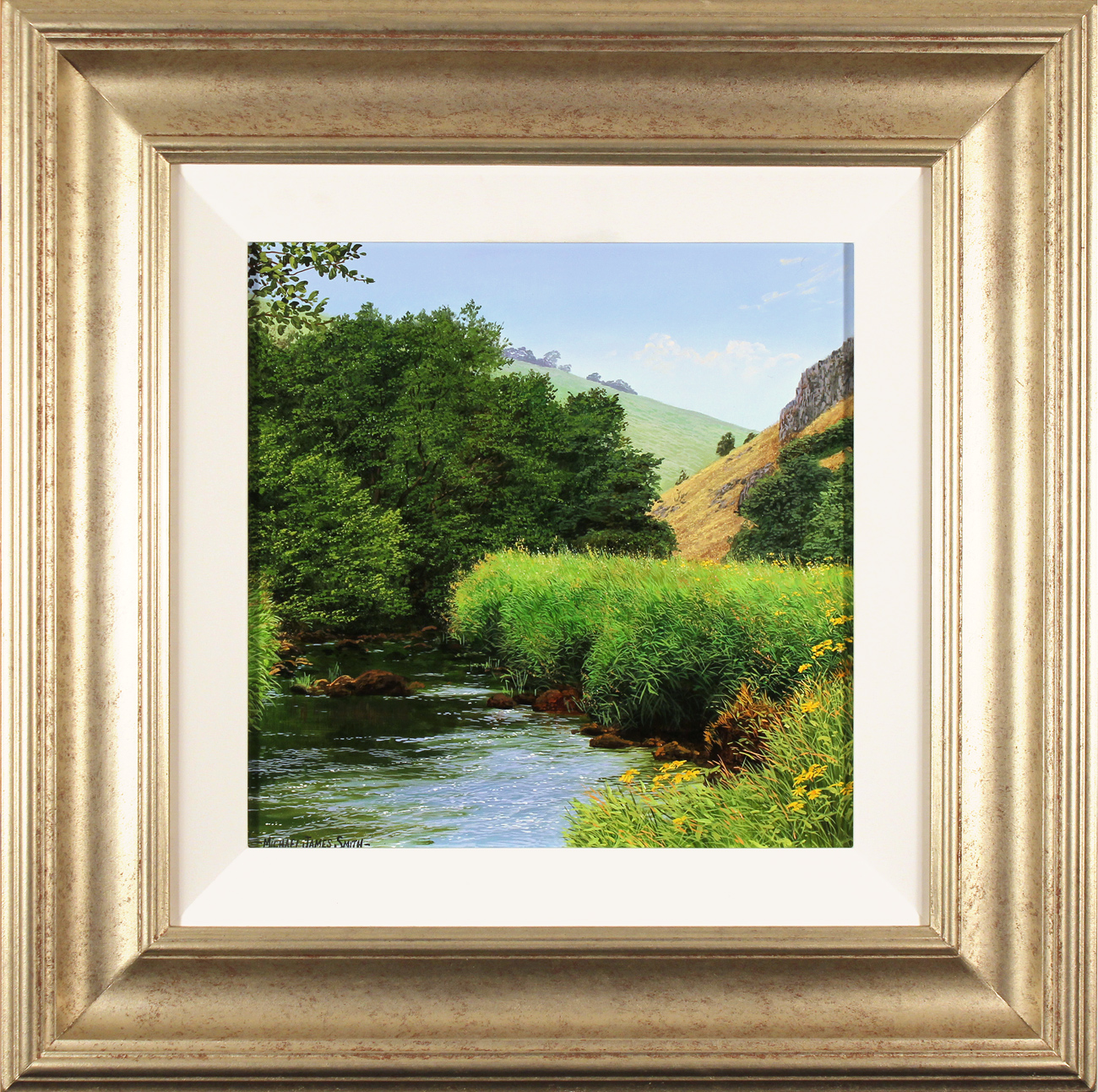 Michael James Smith | Original oil painting on panel, River Dove ...