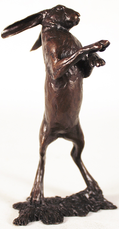 Michael Simpson | Bronze, Medium Hare Standing, Art to buy online (Ref ...