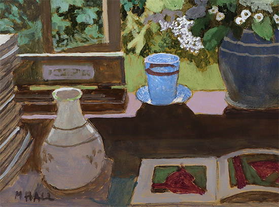 Mike Hall | Original acrylic painting on board, Bouquet of Flowers, Art ...