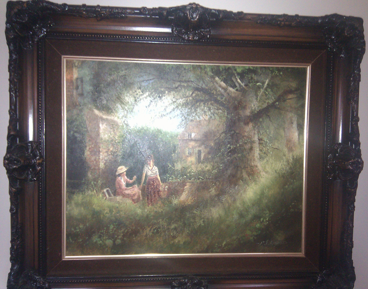 Paul Attfield | Oil on canvas, Country Scene, Art to buy online (Ref ...