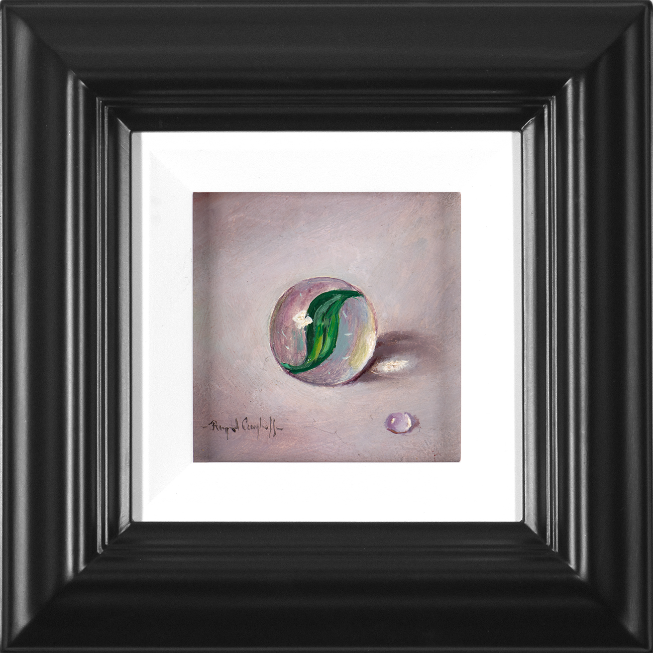 Raymond Campbell | Original oil painting on panel, Marble, Art to buy ...