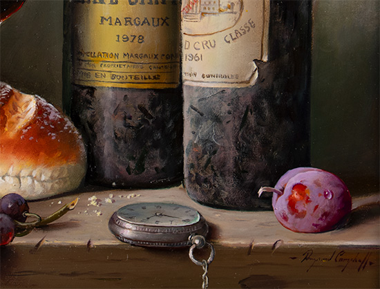 Raymond Campbell | Original oil painting on panel, Treasures of the ...