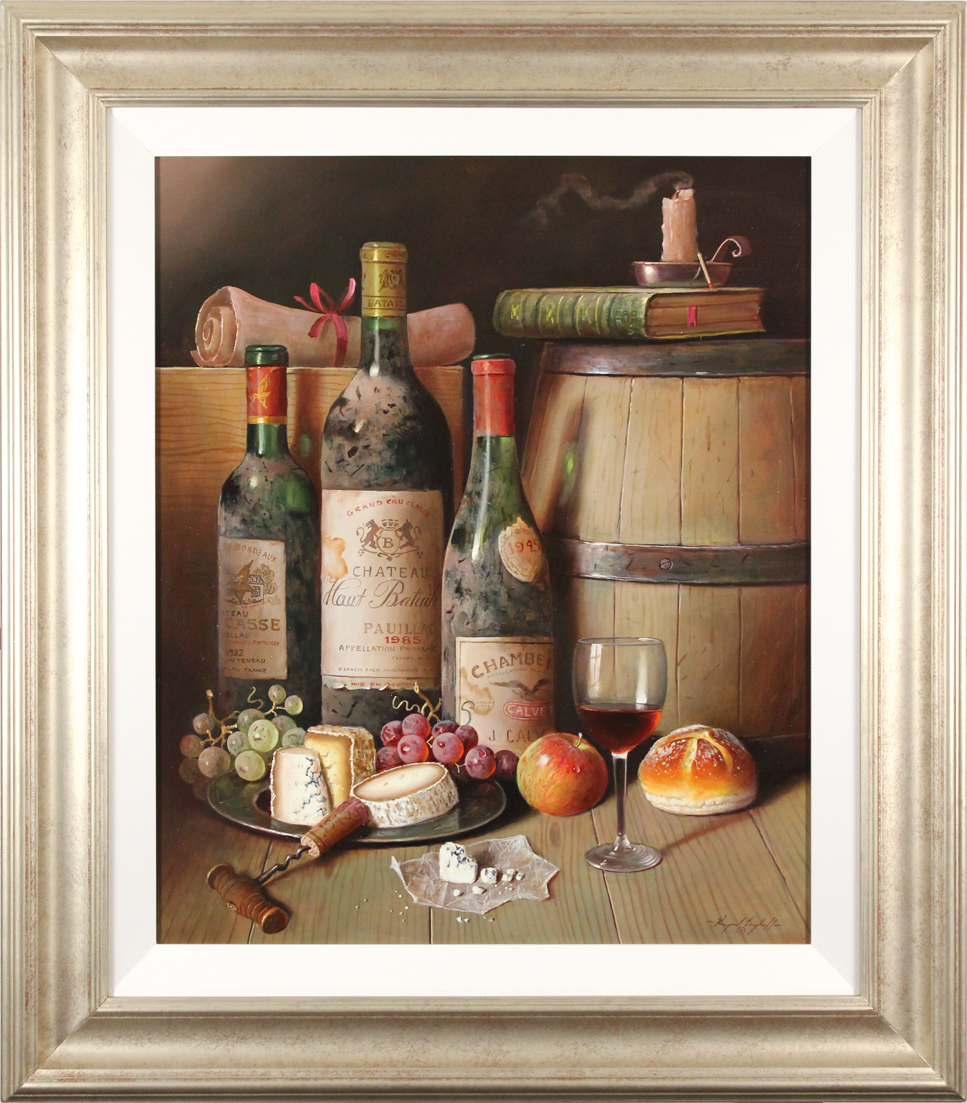 Raymond Campbell | Original oil painting on panel, A Choice Collection ...