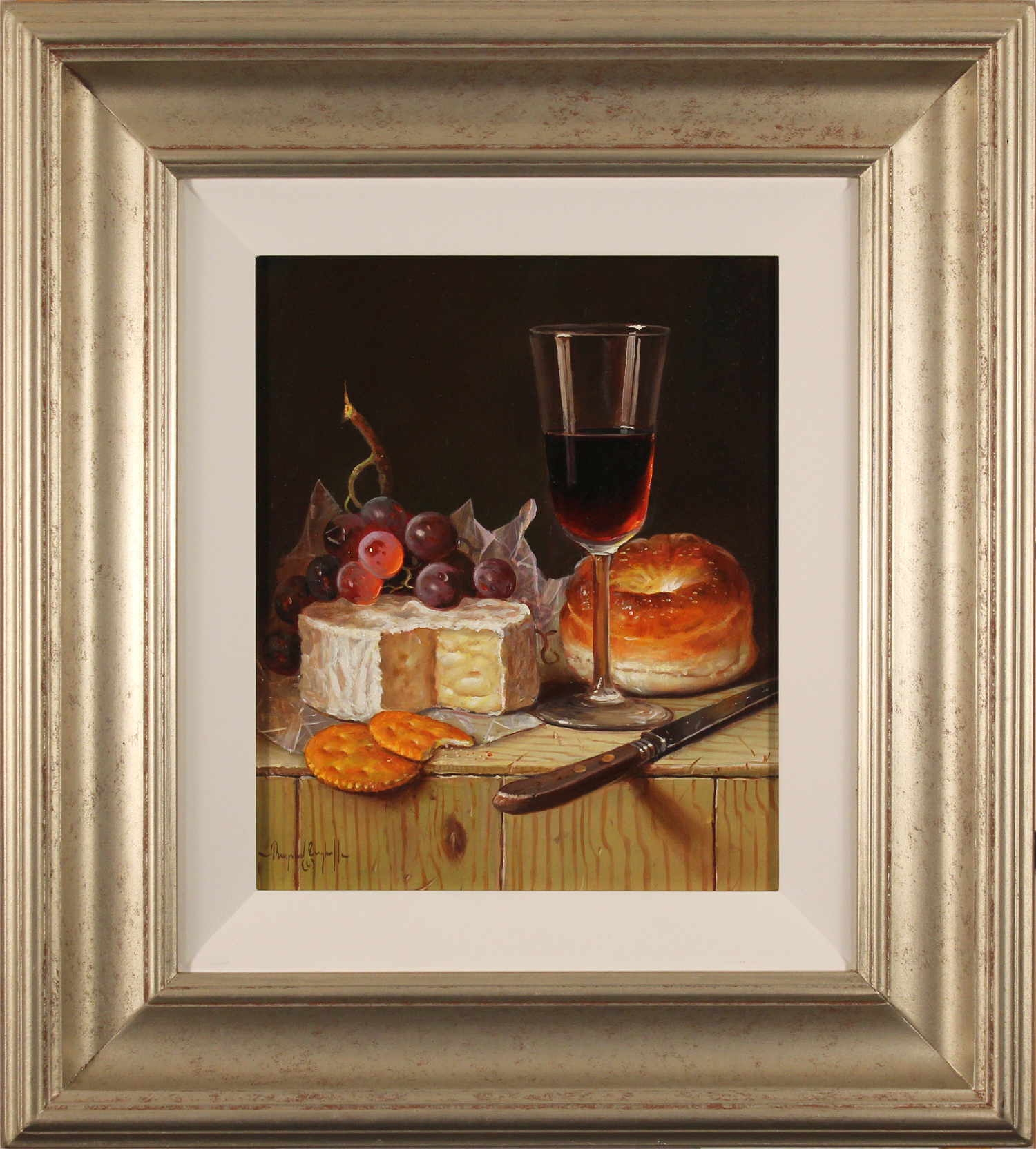 Raymond Campbell | Original oil painting on panel, A Fine Spread, Art ...
