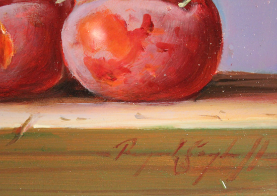 Raymond Campbell | Original oil painting on panel, Plums, Art to buy ...