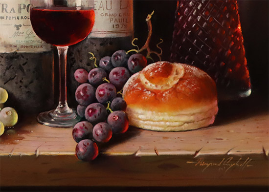 Raymond Campbell | Original oil painting on panel, A Fine Repast, Art ...