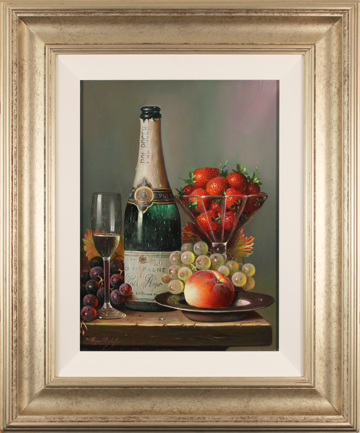 Raymond Campbell | Original oil painting on panel, The Pleasure of Pol ...