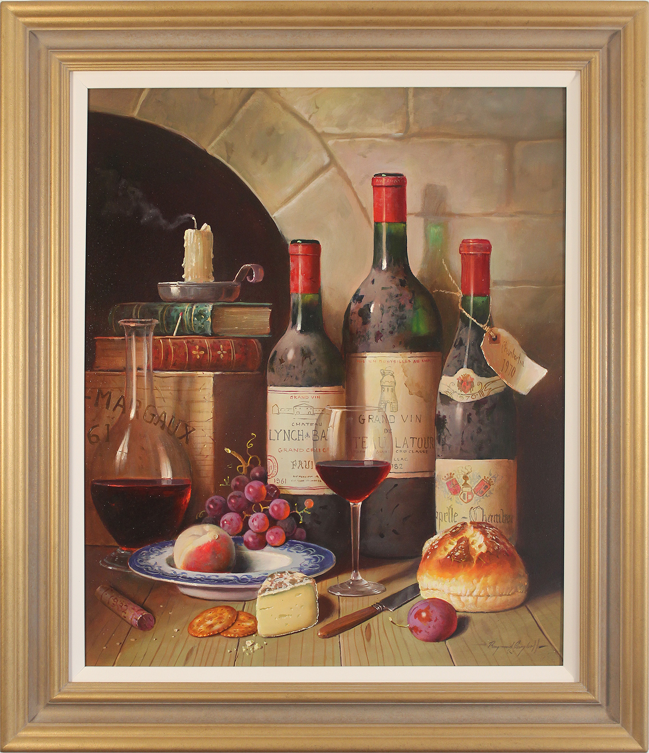 Raymond Campbell | Original oil painting on panel, The Vintner's ...