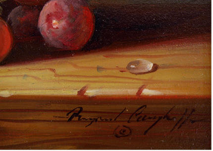 Raymond Campbell | Original oil painting on panel, Still Life, Art to ...