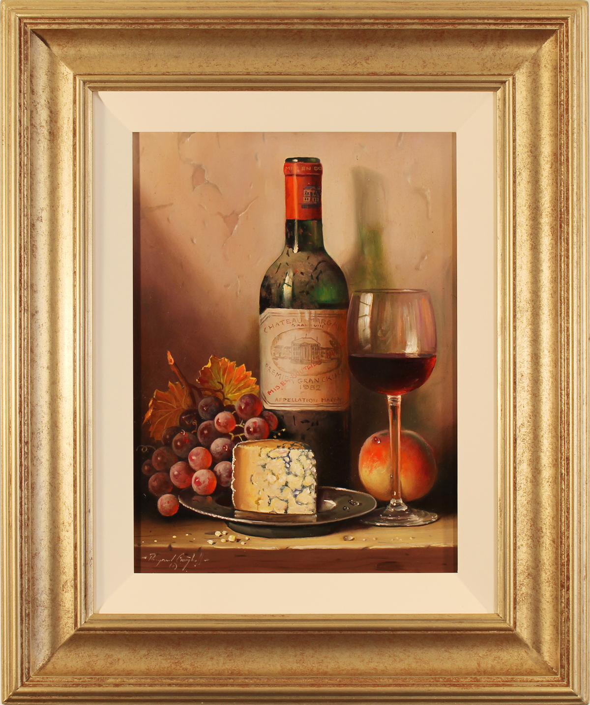 Raymond Campbell | Original oil painting on panel, Mareaux 1982, Art to ...