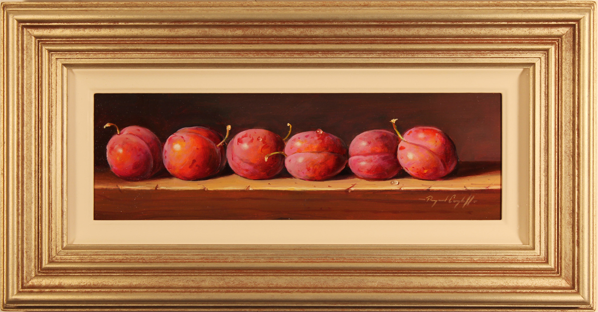 Raymond Campbell | Original oil painting on panel, Plums, Art to buy ...