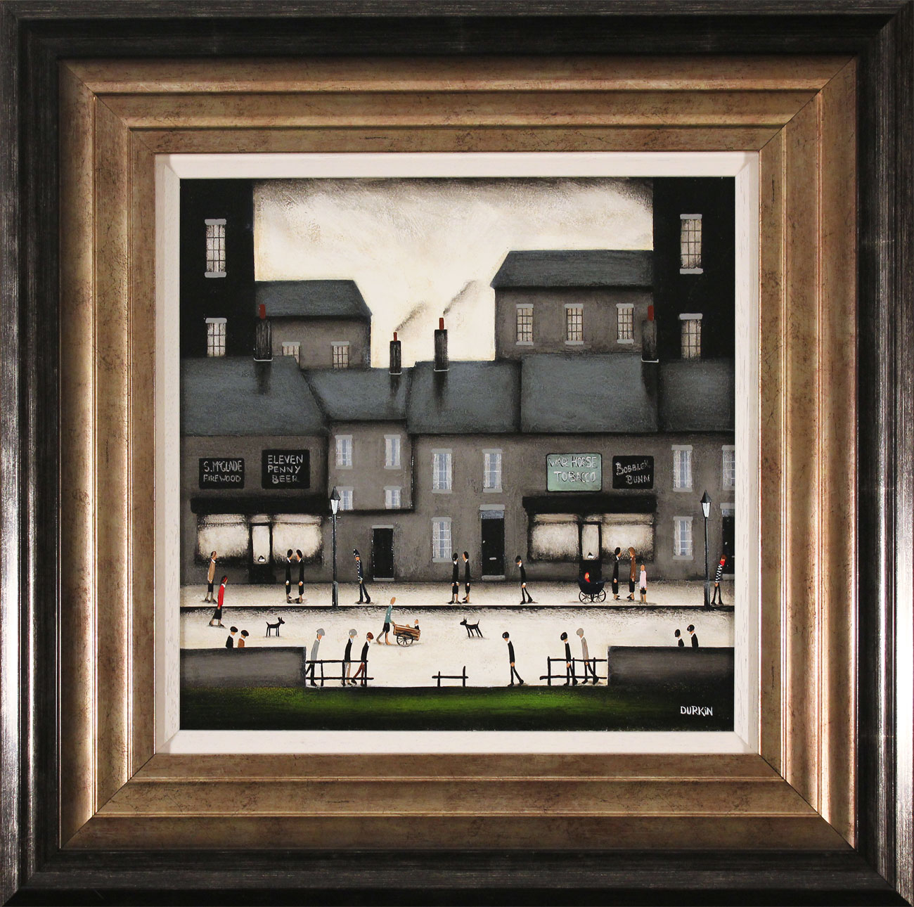 Sean Durkin | Original oil painting on panel, Stories from Our Street ...