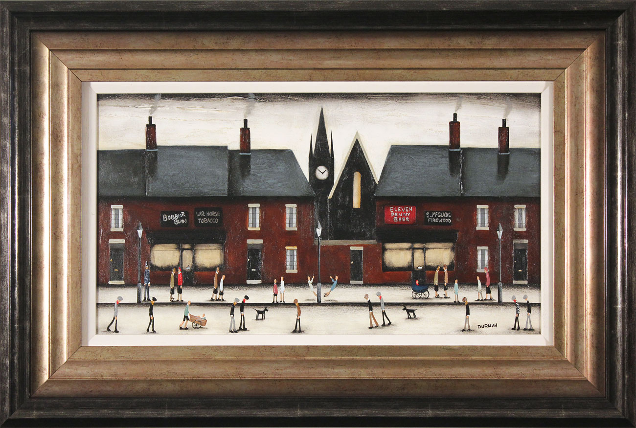 Sean Durkin | Original oil painting on panel, Tales of the High Street ...