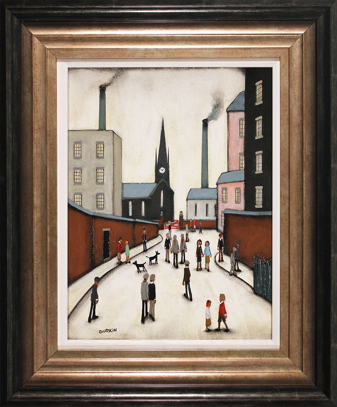 Sean Durkin | Original oil painting on panel, Sunday Best , Art to buy ...