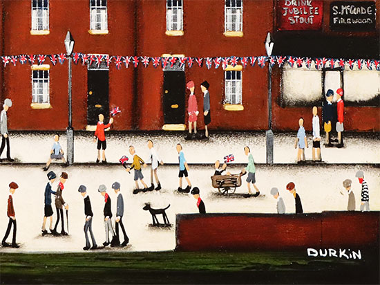 Sean Durkin | Original oil painting on panel, A Pint of Jubilee Stout ...