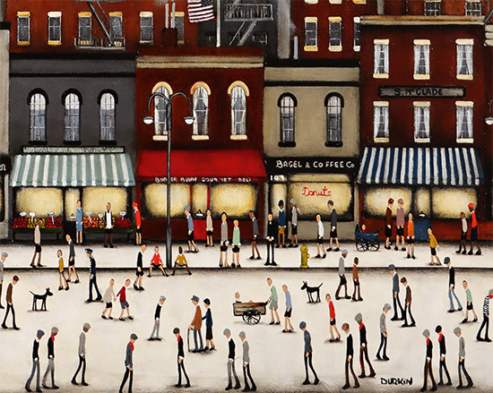 Sean Durkin | Original oil painting on panel, The Eighth Wonder of the ...