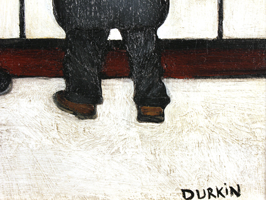 Sean Durkin | Original oil painting on panel, A Fisherman's Tale, Art ...